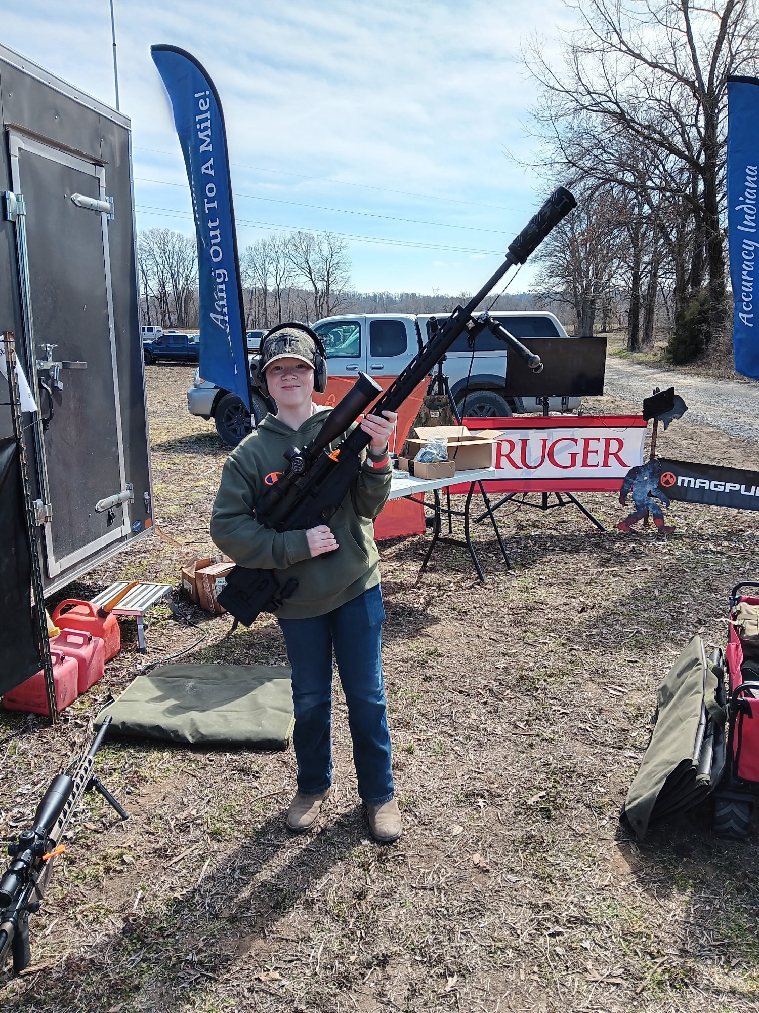 One of the newest members to the 1 Mile club!